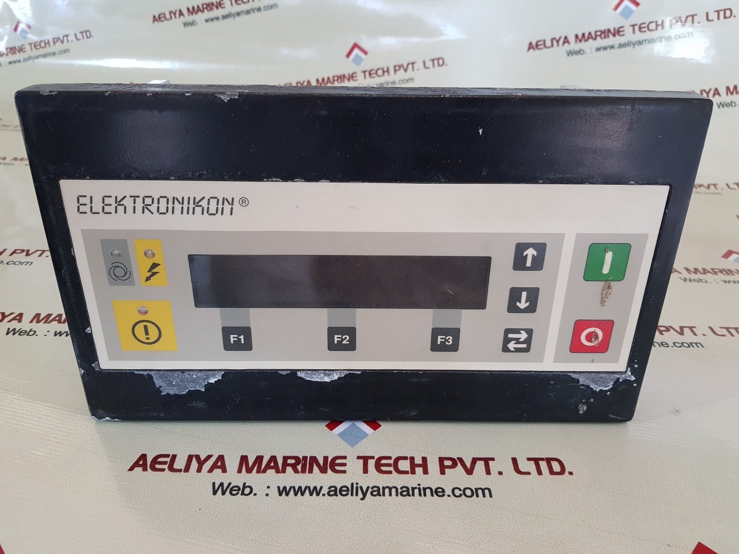 Elektronikon atlas copco 1900070125 compressor unit operator panel ...
