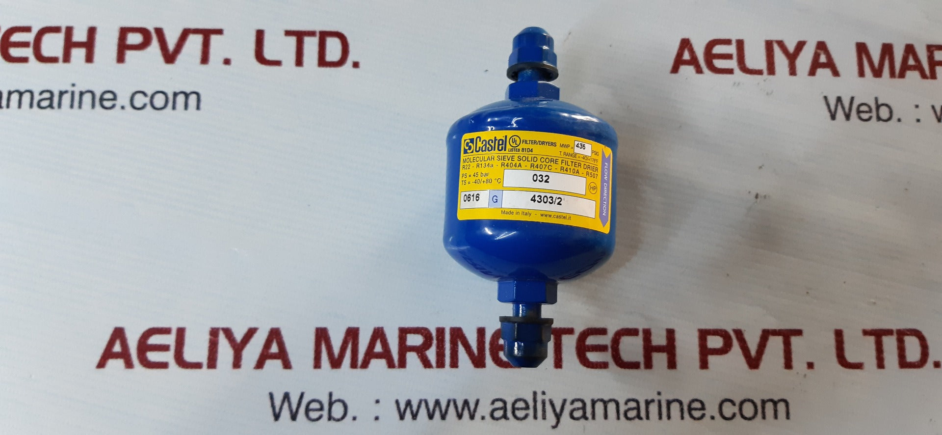 Castel 4303/2 filter driver – Aeliya Marine Tech