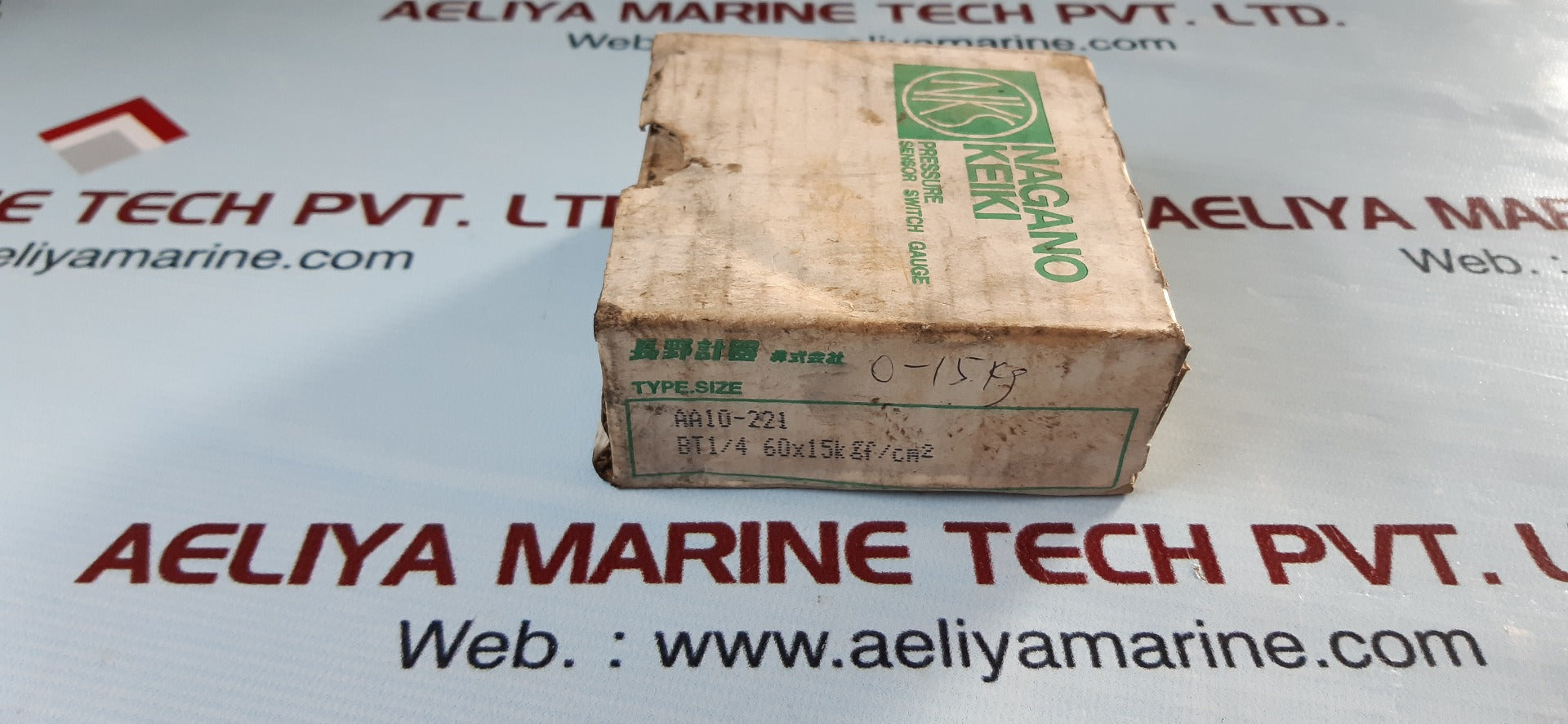 Nagano keiki aa10-221 pressure sensor switch gauge – Aeliya Marine Tech