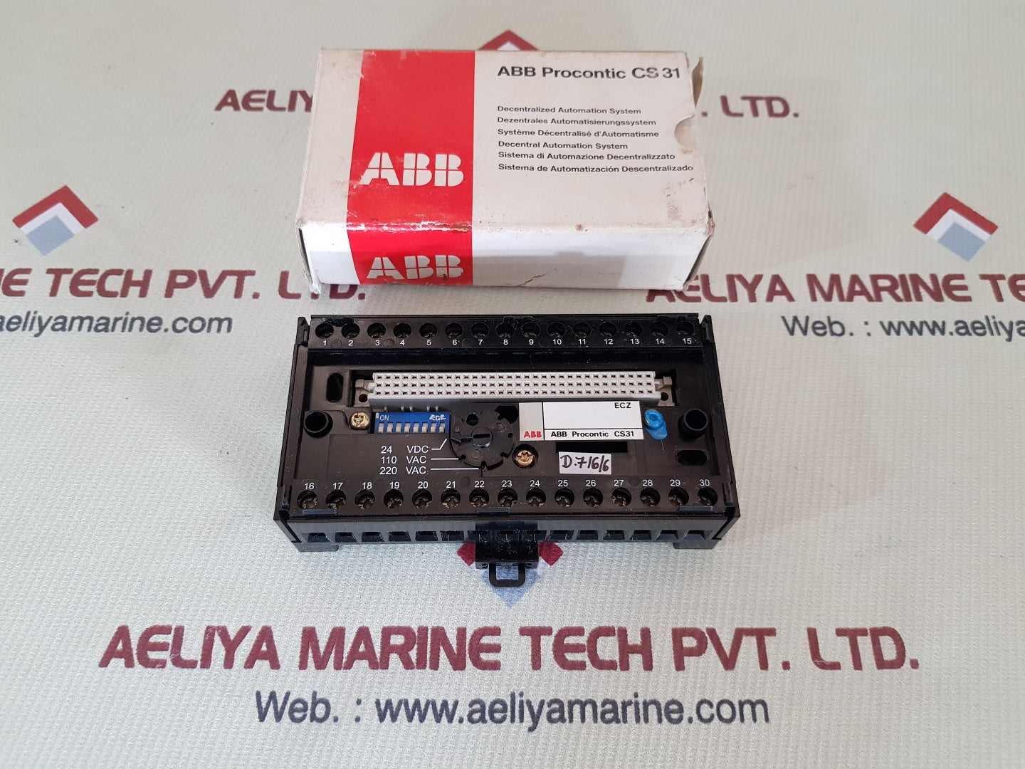 Abb procontic cs31 ecz remote unit – Aeliya Marine Tech