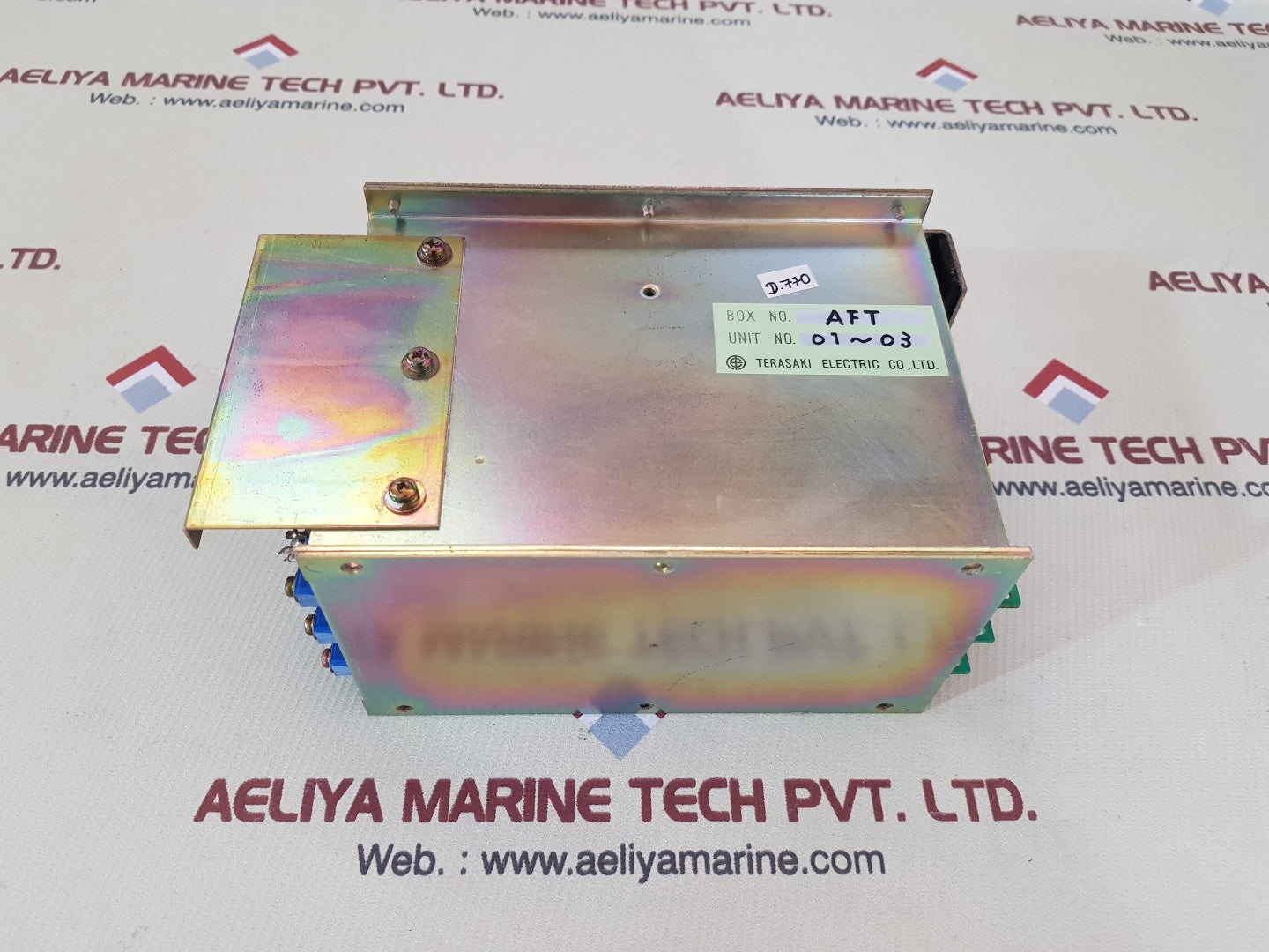 Terasaki electric aft 01~03 control box – Aeliya Marine Tech®
