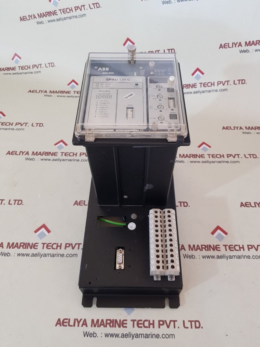 Abb spau 130c sptk relay 100/110v 50/60hz – Aeliya Marine Tech