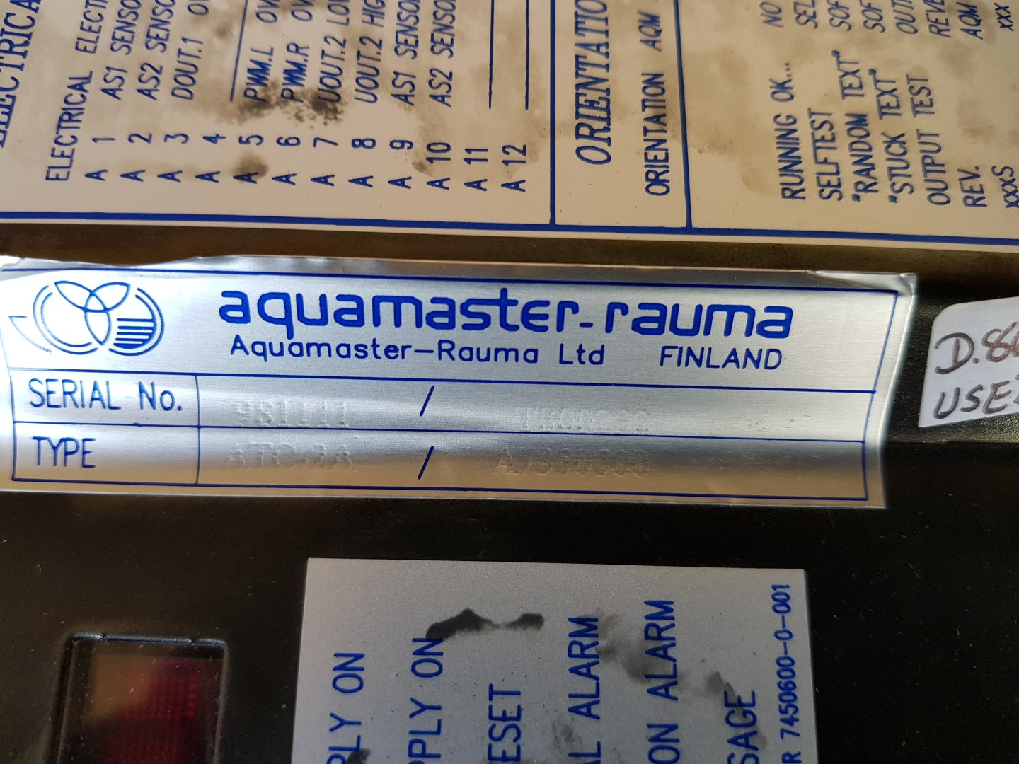 Aquamaster-rauma ato-2a aquamaster turning controller – Aeliya Marine Tech