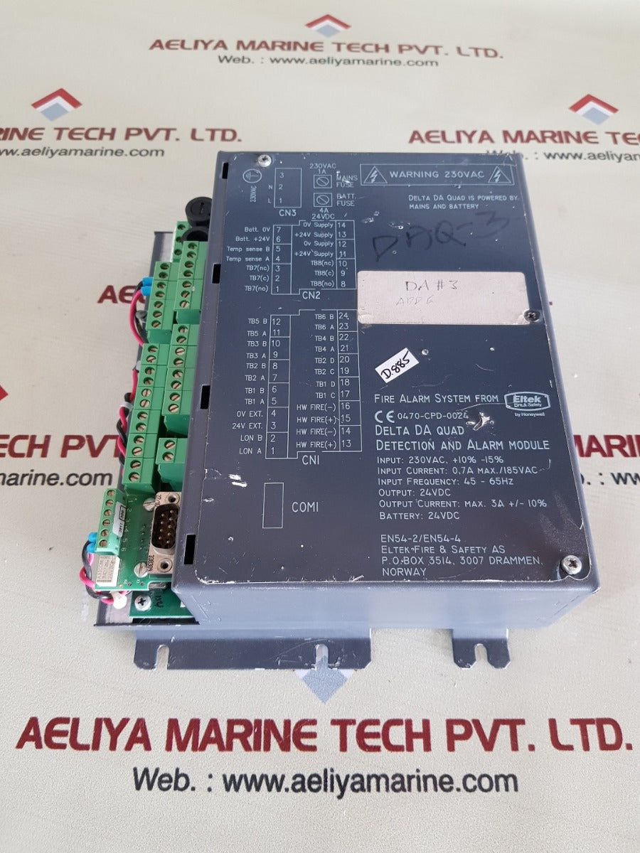 Eltek delta da quad m/ebus detection and alarm module – Aeliya Marine Tech