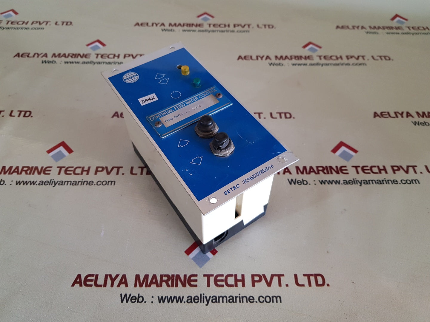 Setec svr continual feed water control – Aeliya Marine Tech®