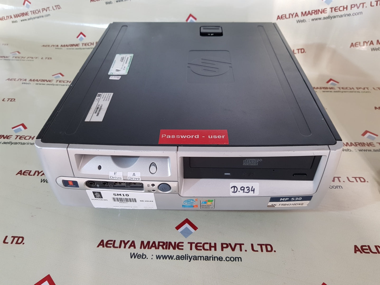 Kongsberg mp 530 operating station cpu – Aeliya Marine Tech