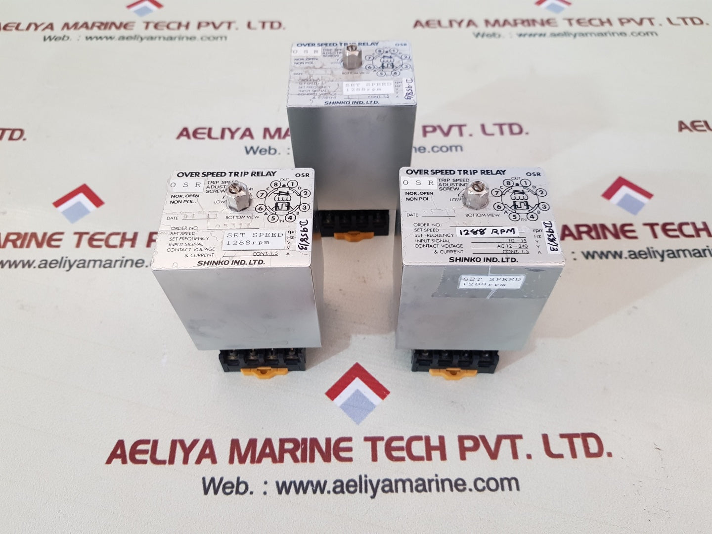 Shinko Over Speed Trip Relay 10-15V 1288Rpm – Aeliya Marine Tech®