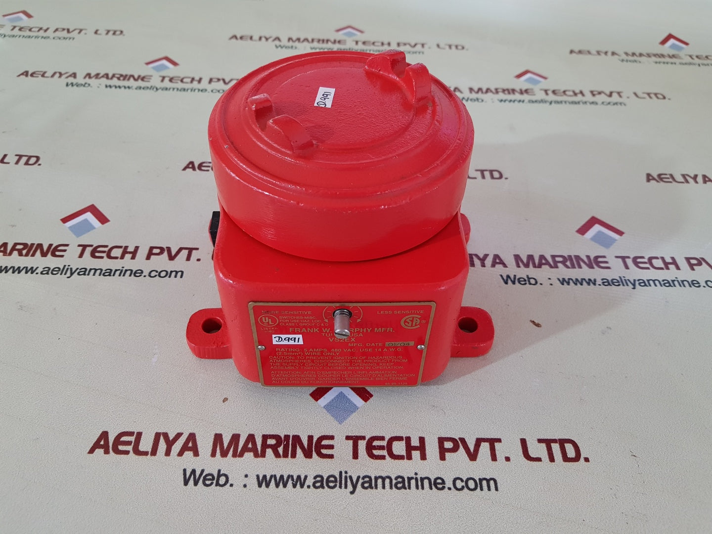 Frank w.murphy vs2ex vibration sensor 5A – Aeliya Marine Tech