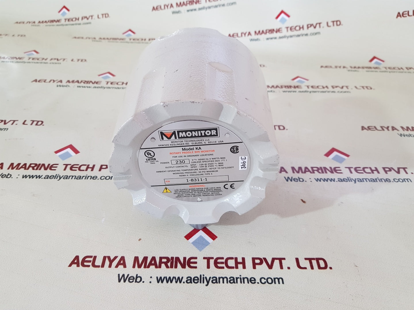 Monitor ka rotary paddle bin monitor 1-8311-1 230v 4w – Aeliya Marine Tech