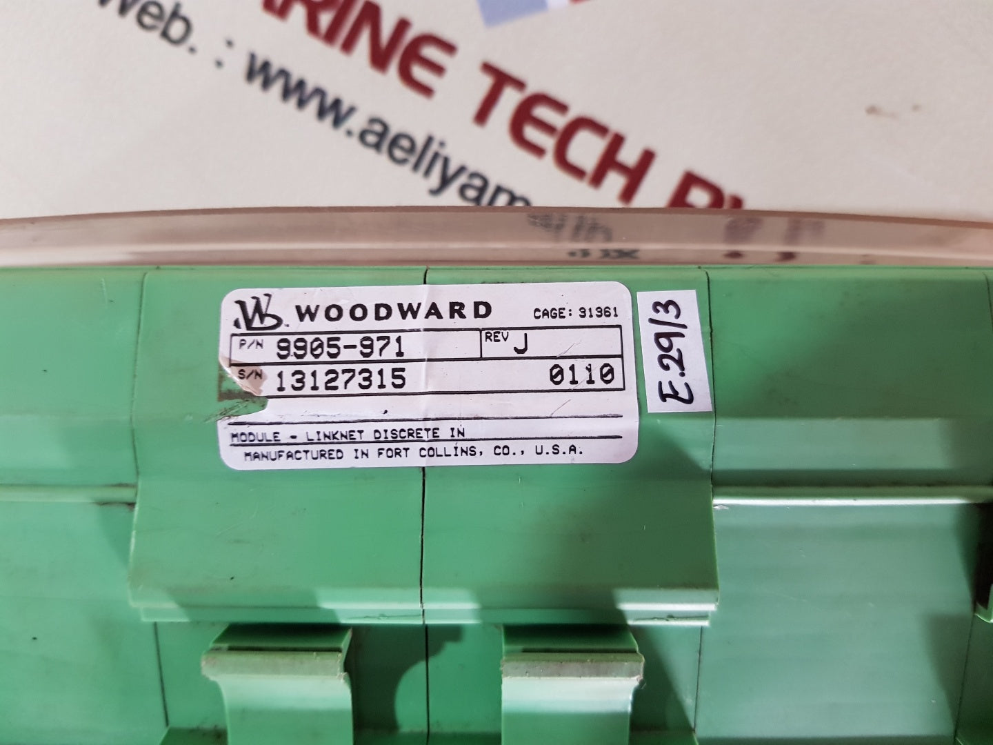 Woodward 9905-971 rev.j 16 channel discrete input – Aeliya Marine Tech®