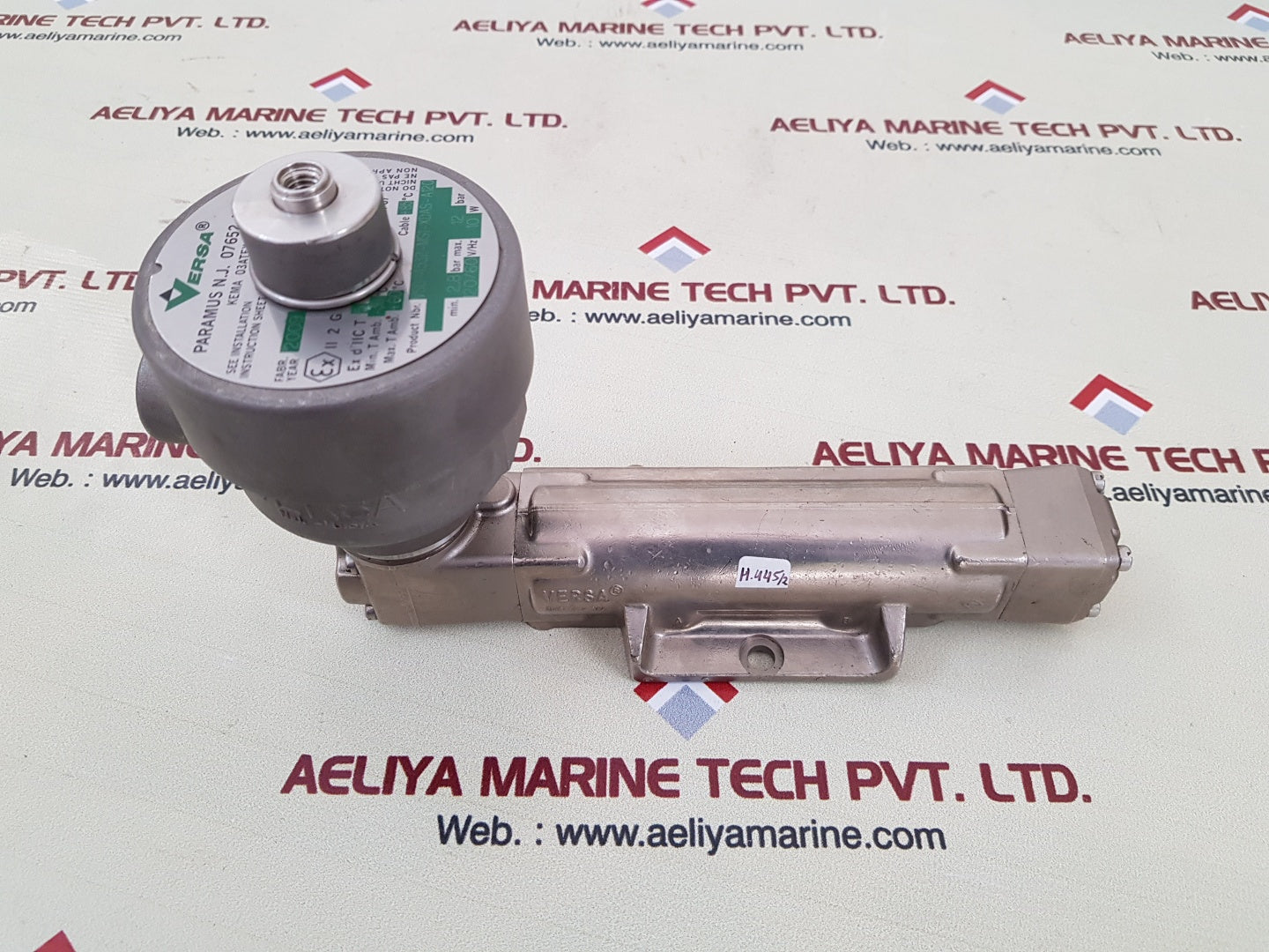 Versa vsg-4532-ms1-xdas-a120 solenoid valve – Aeliya Marine Tech