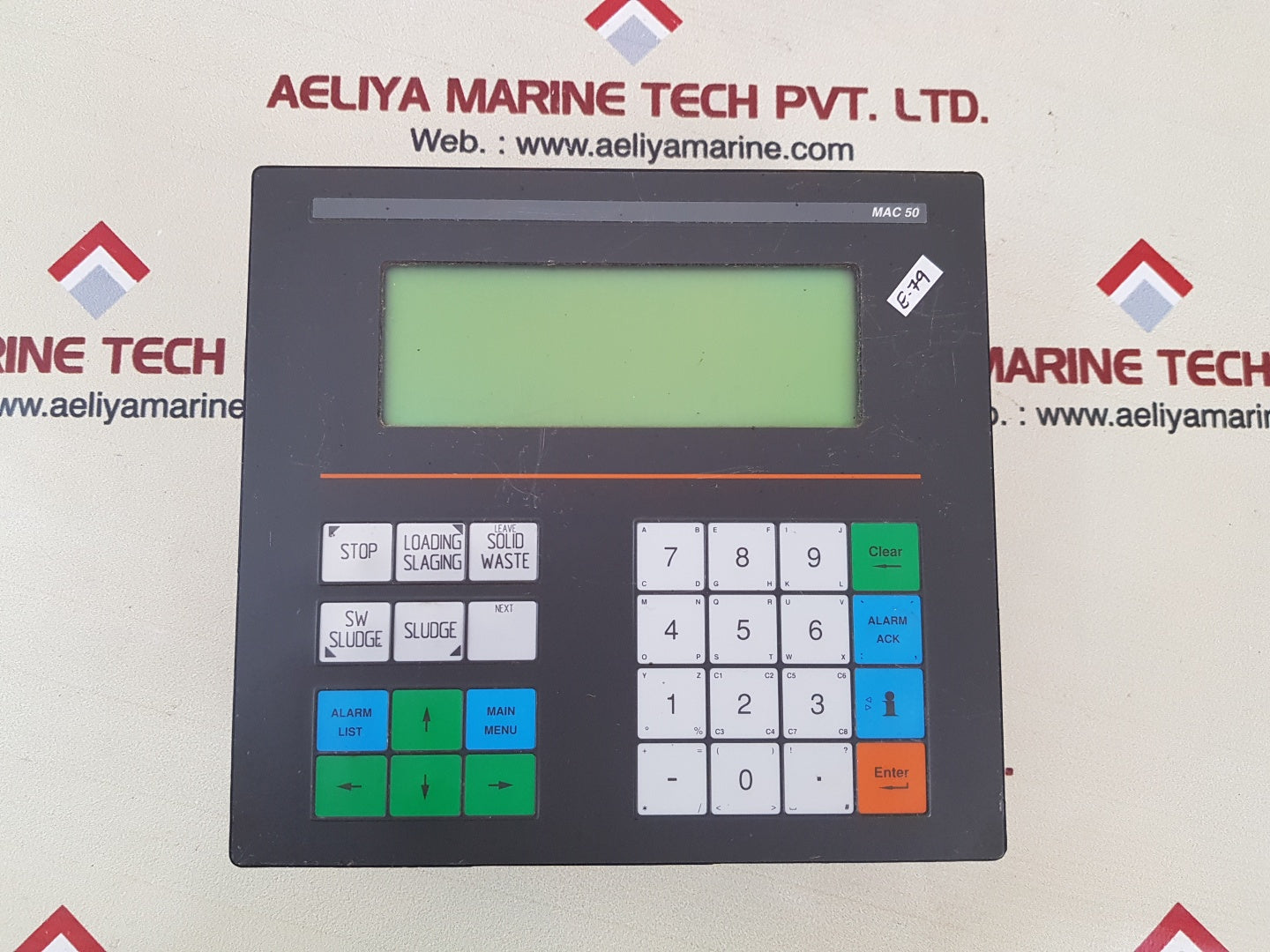 G&l beijer electronics 00920a mac50/ml operator panel – Aeliya Marine Tech