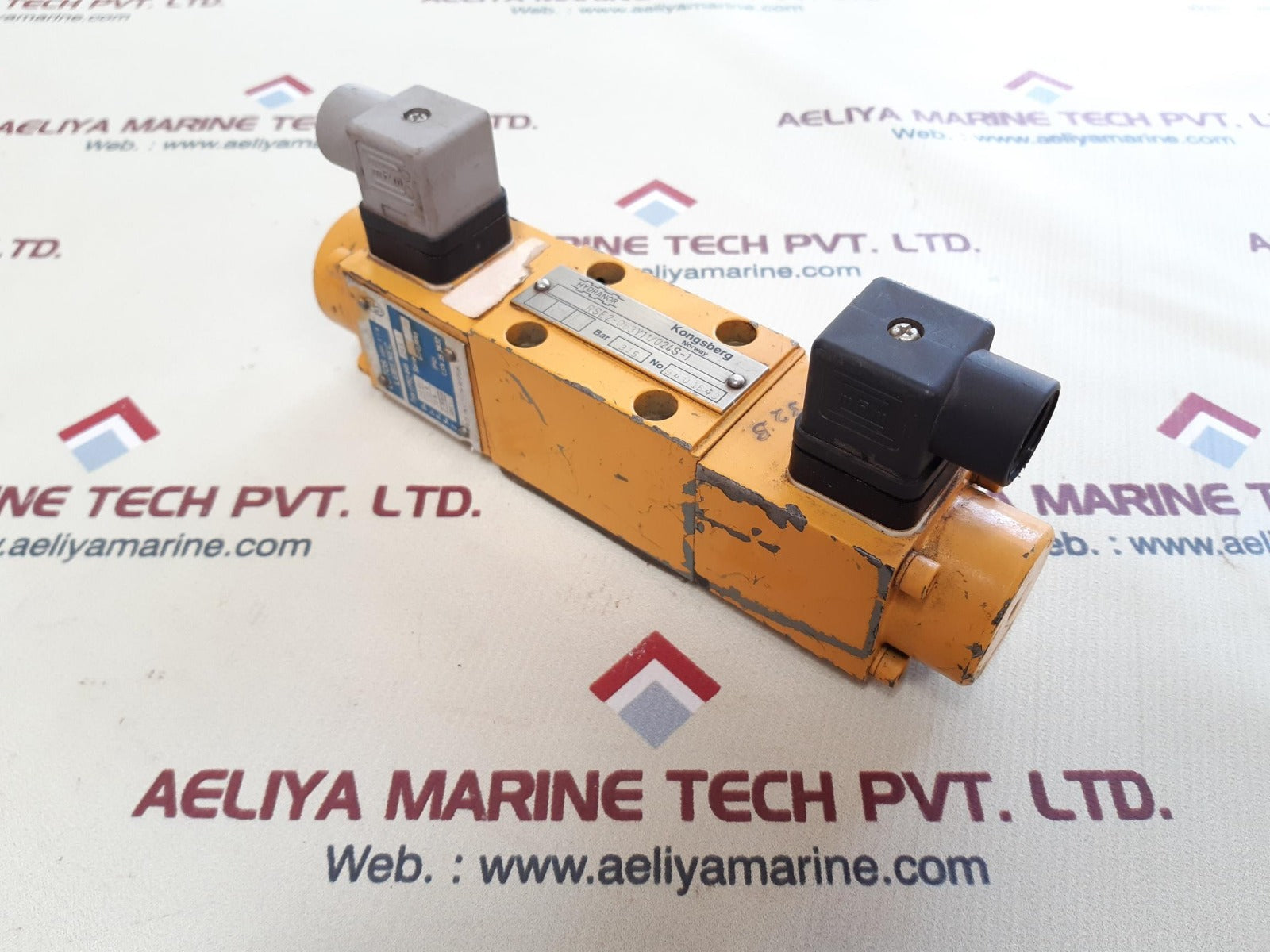 Hydranor kongsberg rse2-063y11/024s-1 hydraulic valve – Aeliya Marine Tech