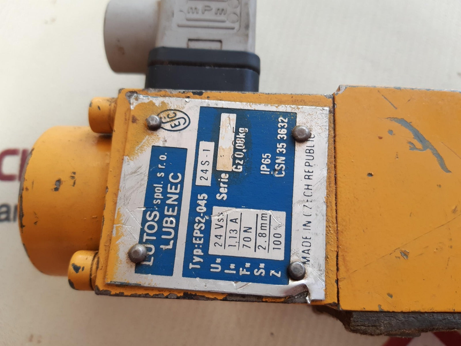Hydranor kongsberg rse2-063y11/024s-1 hydraulic valve – Aeliya Marine Tech