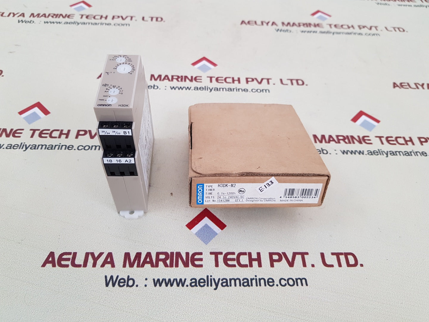 Omron h3dk-m2 timer relay 24-240v – Aeliya Marine Tech