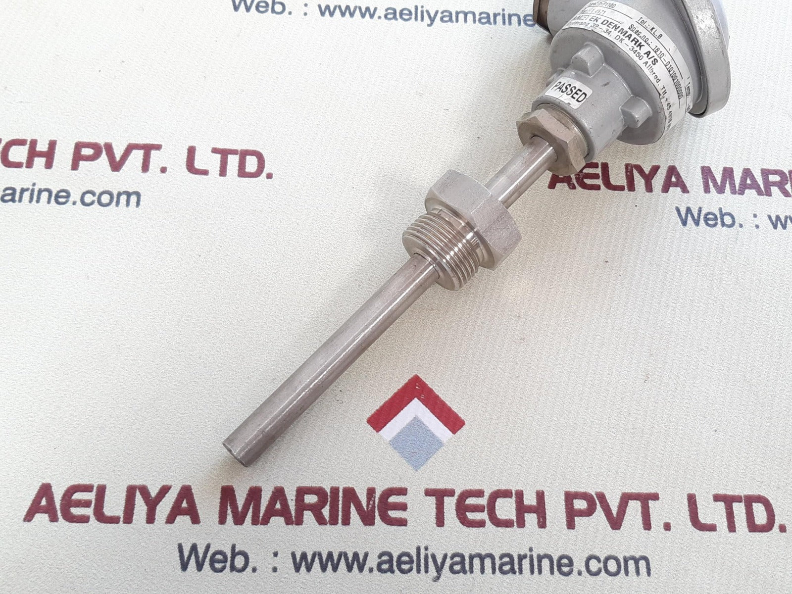 Ametek 1xpt100 temperature sensor – Aeliya Marine Tech