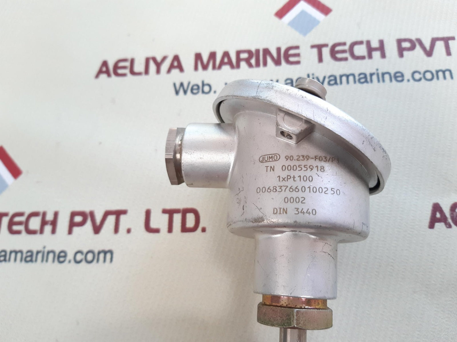 Jumo 1xpt100 temperature sensor 90.239-f03/p1 – Aeliya Marine Tech