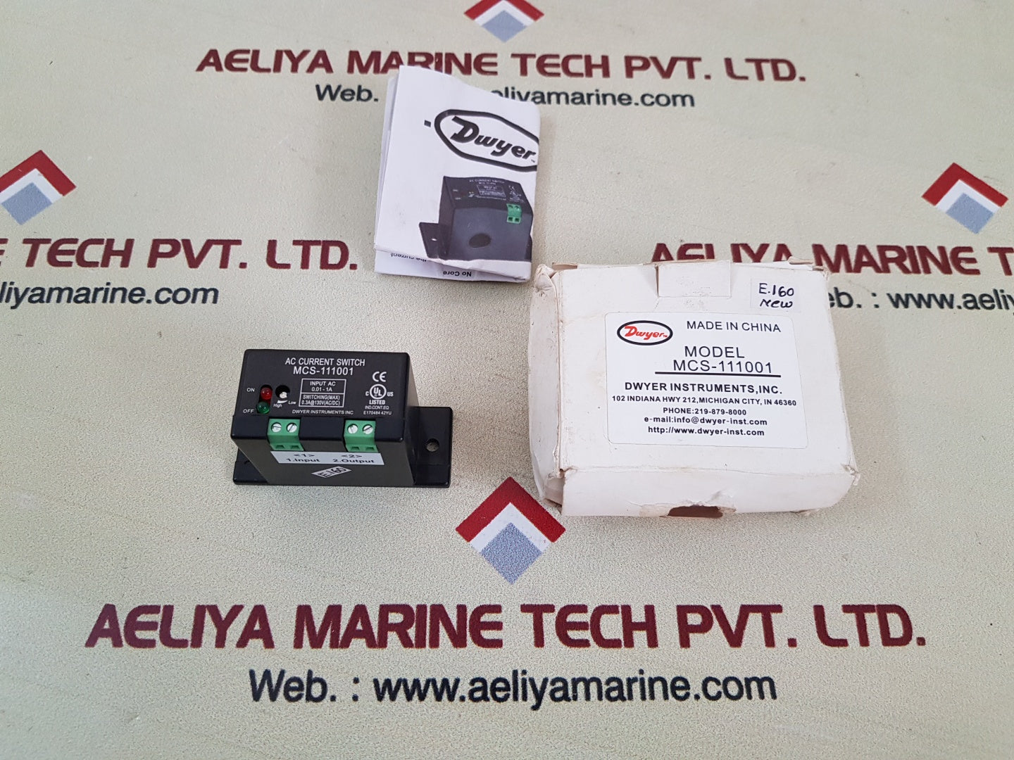 Dwyer mcs-111001 ac current switch – Aeliya Marine Tech