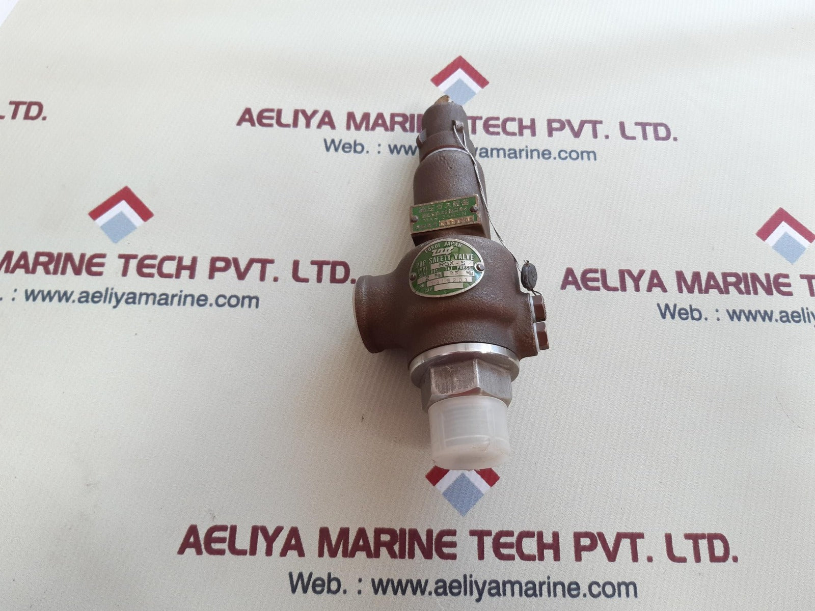 Fukui rgx-s pop safety valve – Aeliya Marine Tech