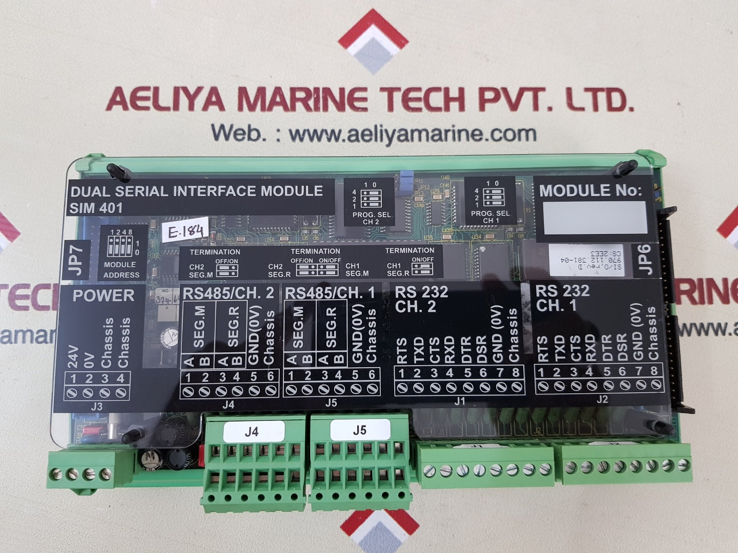 Lyngso marine / sam electronics Dual serial interface module sim 401 ...