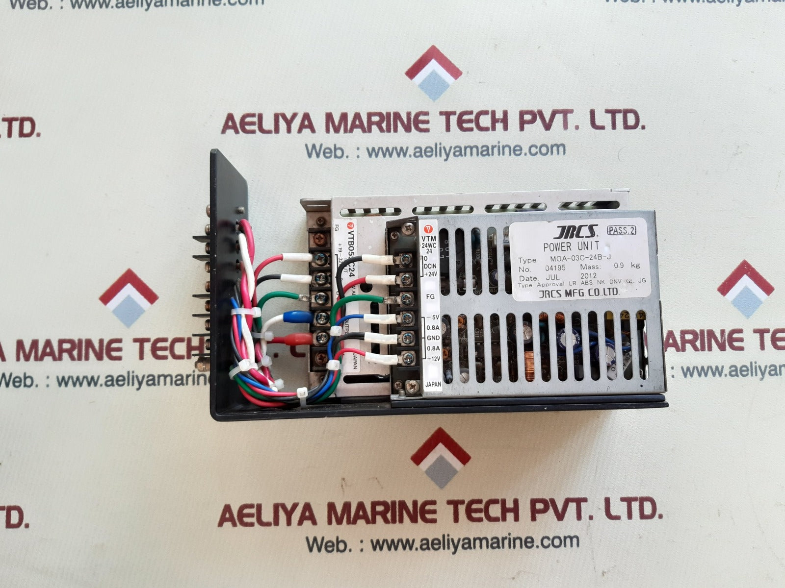 Jrcs mga-03c-24b-j power unit – Aeliya Marine Tech