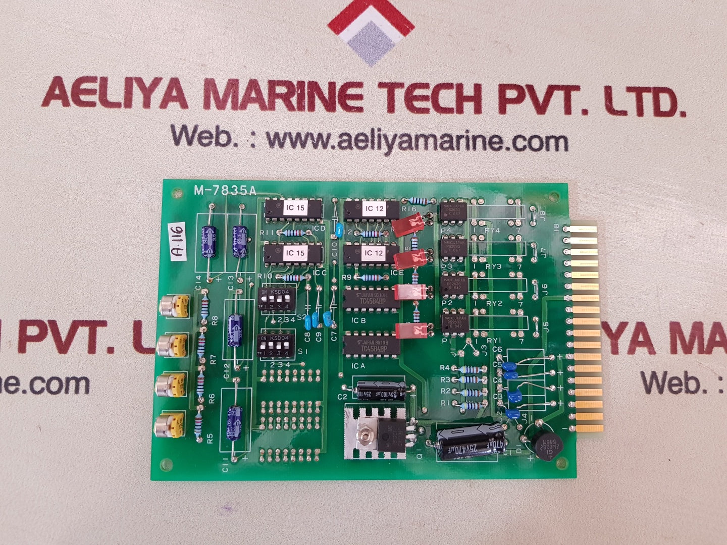 Musasino M-7835a printed circuit board – Aeliya Marine Tech