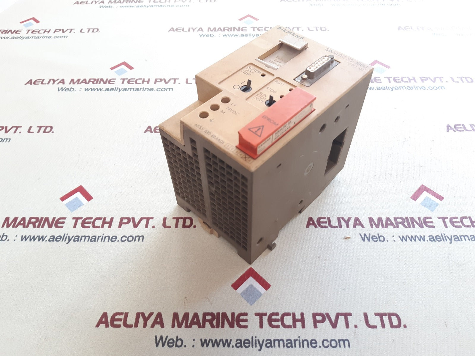 Siemens simatic s5-100u cpu100 plc unit 6es 375-0la15 – Aeliya Marine Tech®