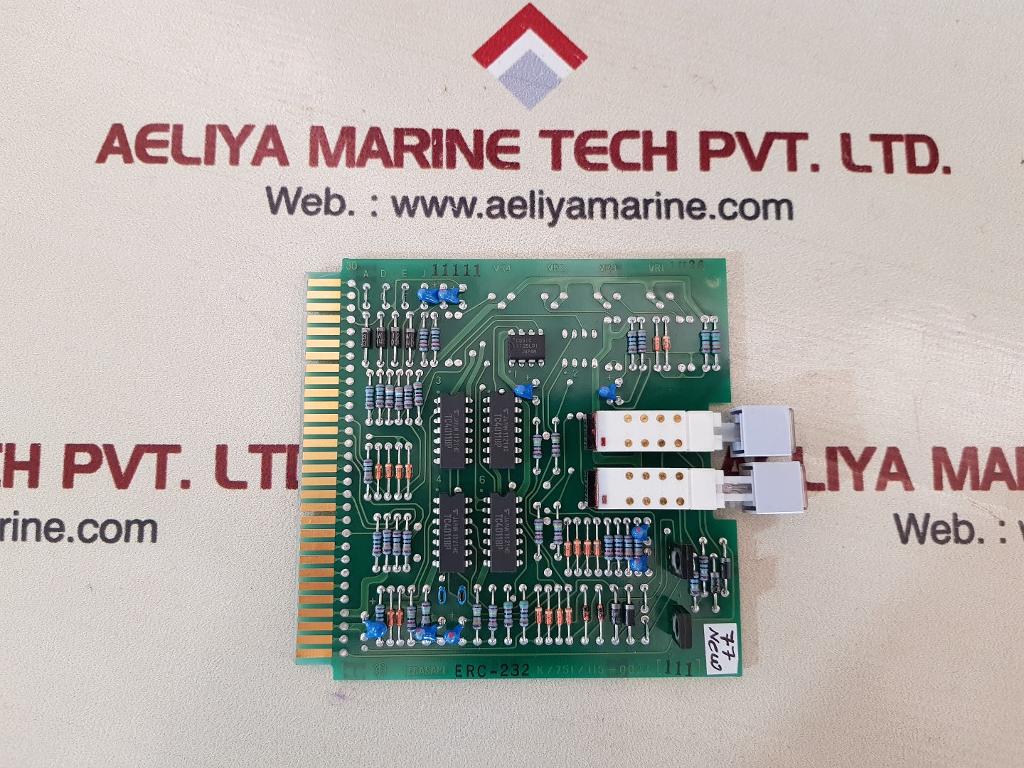 Terasaki erc-232 pcb card k/751/115-002a – Aeliya Marine Tech