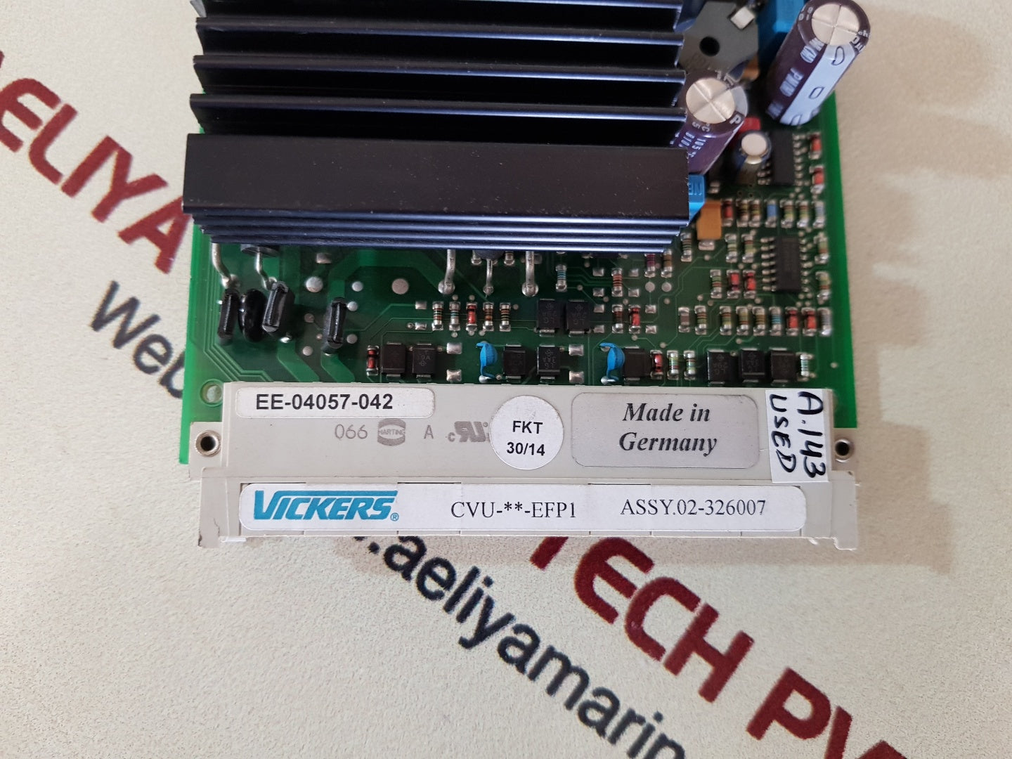 Vickers eea-pam-571-a-32 amplifier card – Aeliya Marine Tech
