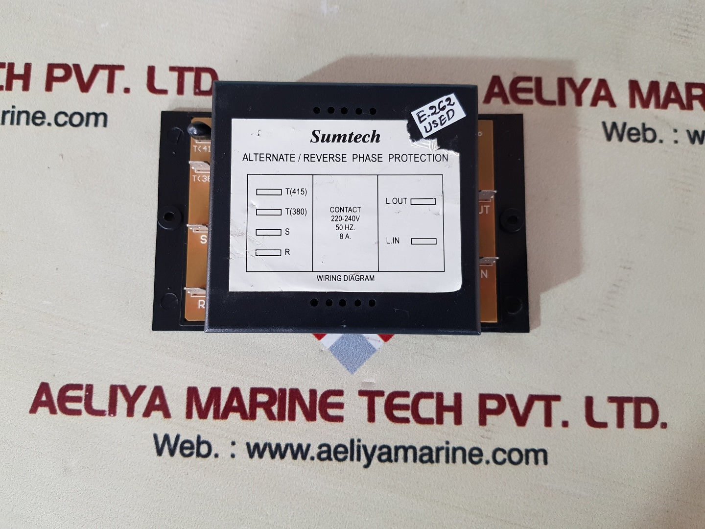 Sumtech alternate/reverse phase protection – Aeliya Marine Tech