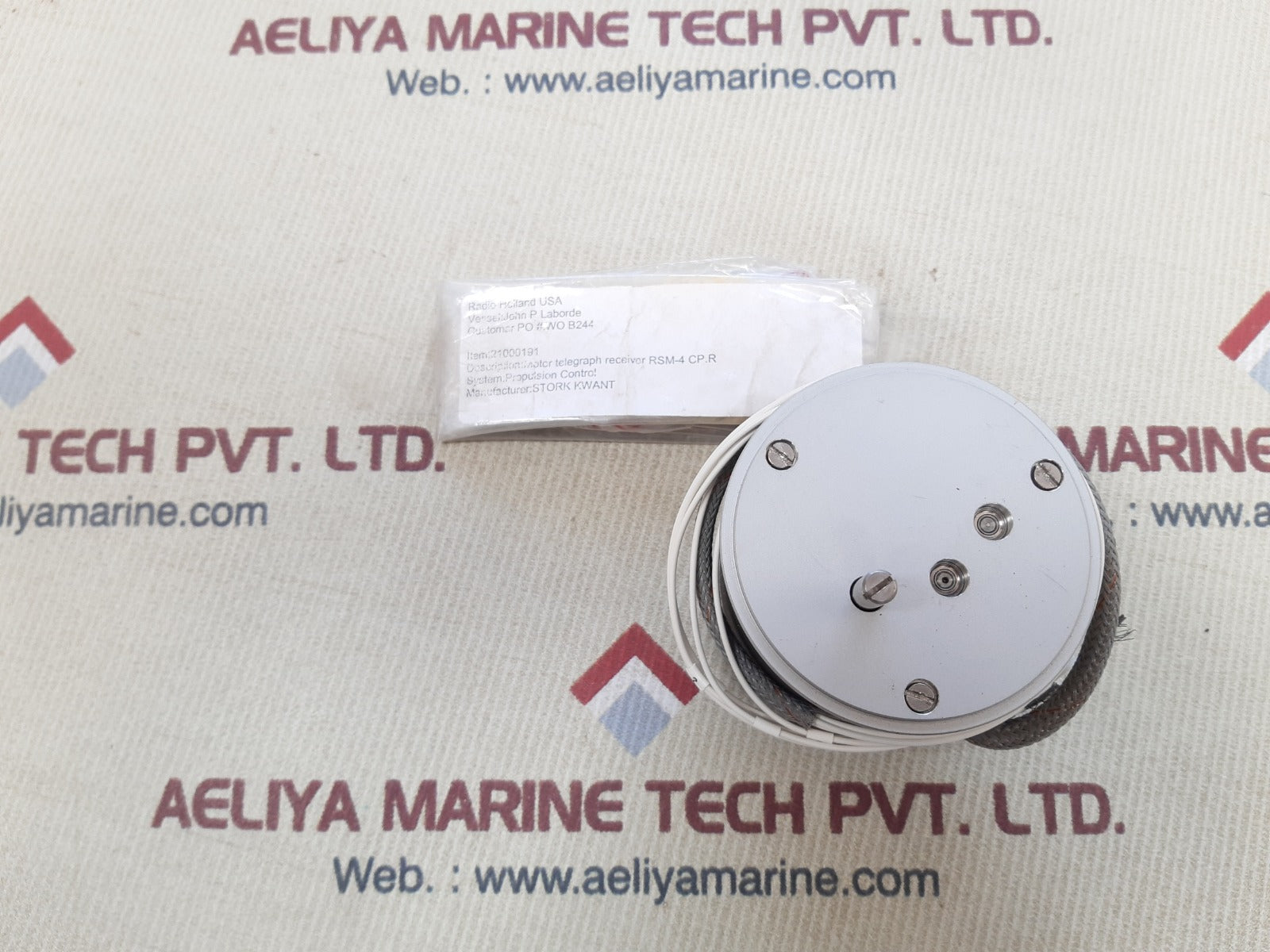 Stork kwant r.s.m.4.r. mod.1.c.p. motor unit 24vdc – Aeliya Marine Tech®
