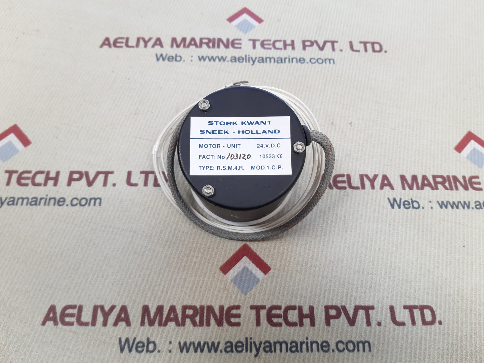 Stork kwant r.s.m.4.r. mod.1.c.p. motor unit 24vdc – Aeliya Marine Tech®