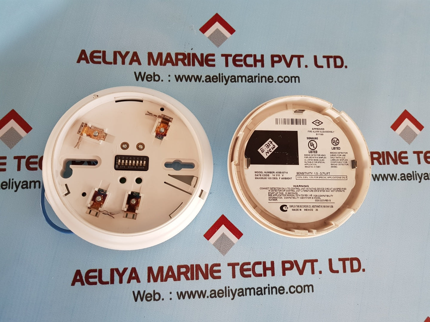 Simplex 4098-9714 smoke detector – Aeliya Marine Tech