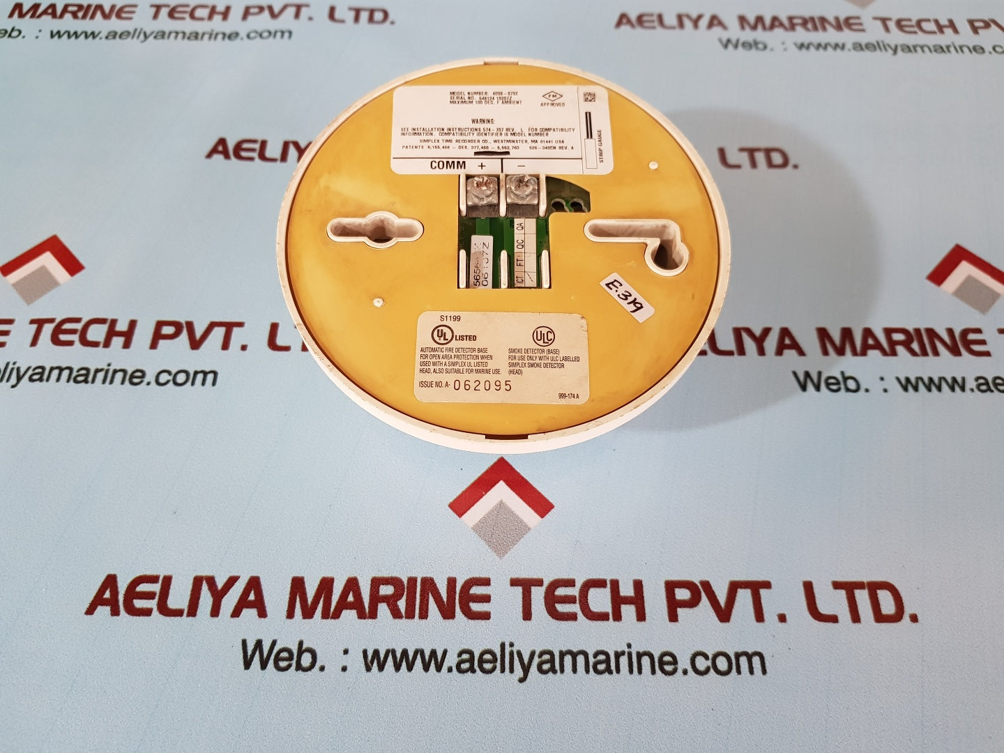 Simplex 4098-9754 smoke detector – Aeliya Marine Tech