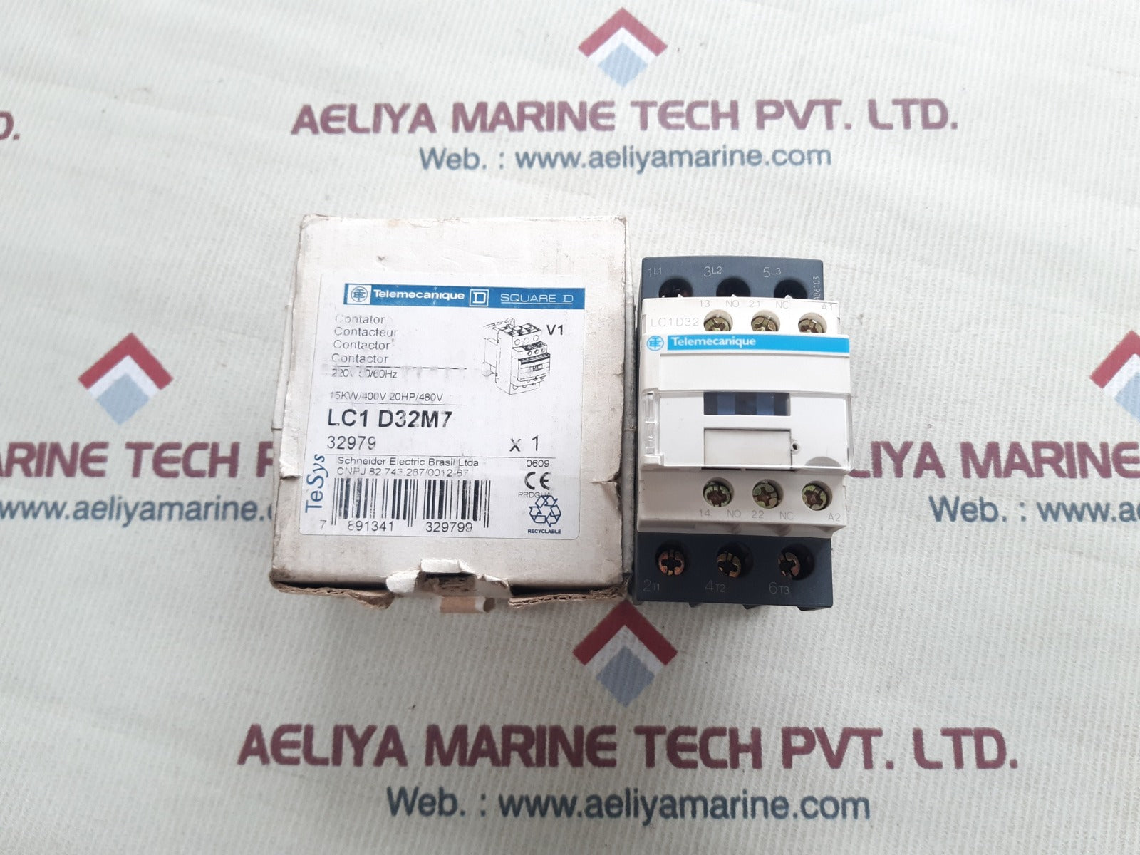 Telemecanique lc1d32 lc1 d32m7 contactor 220v 50/60hz – Aeliya Marine Tech