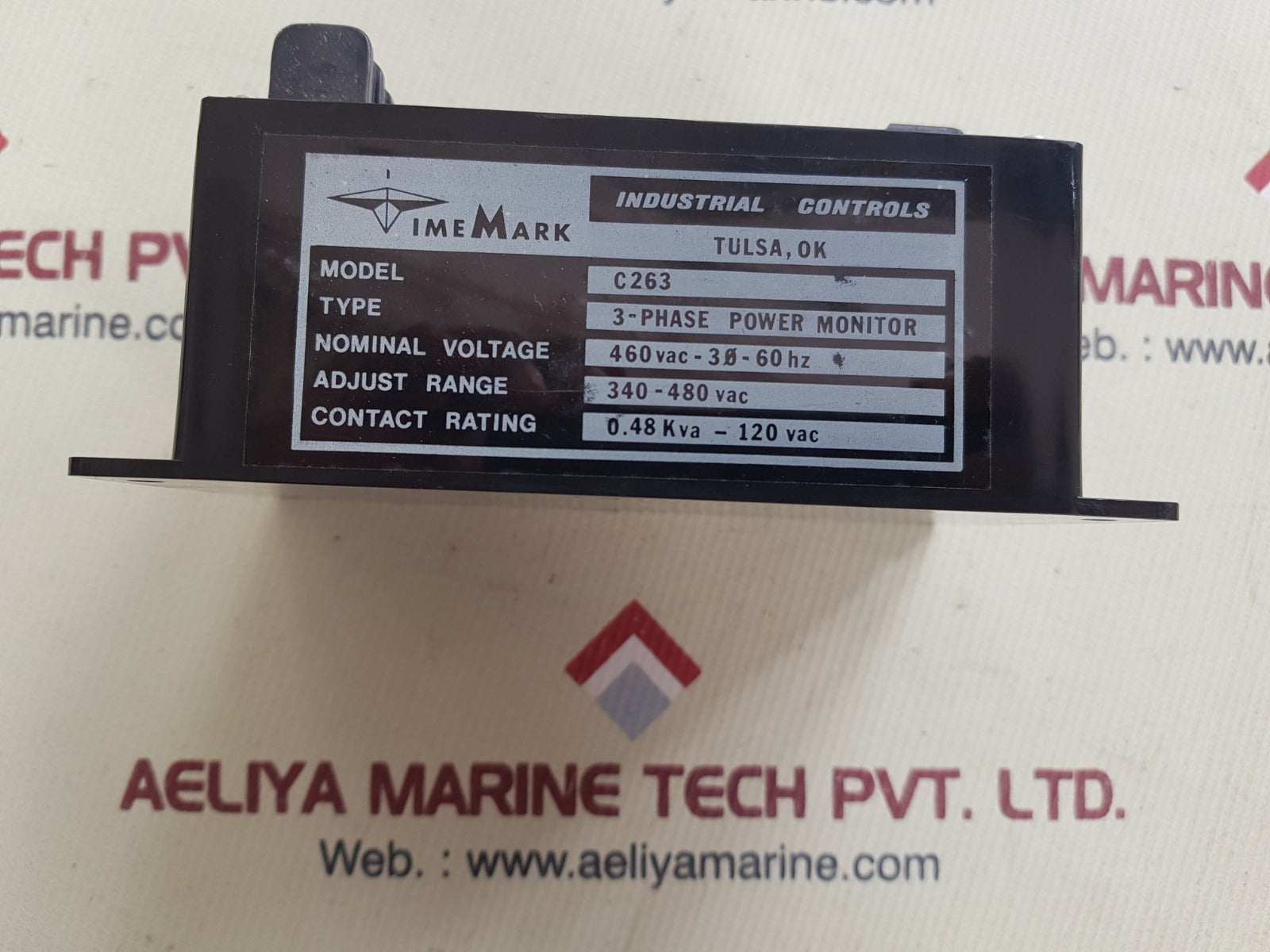 Time mark c263 3-phase power monitor – Aeliya Marine Tech