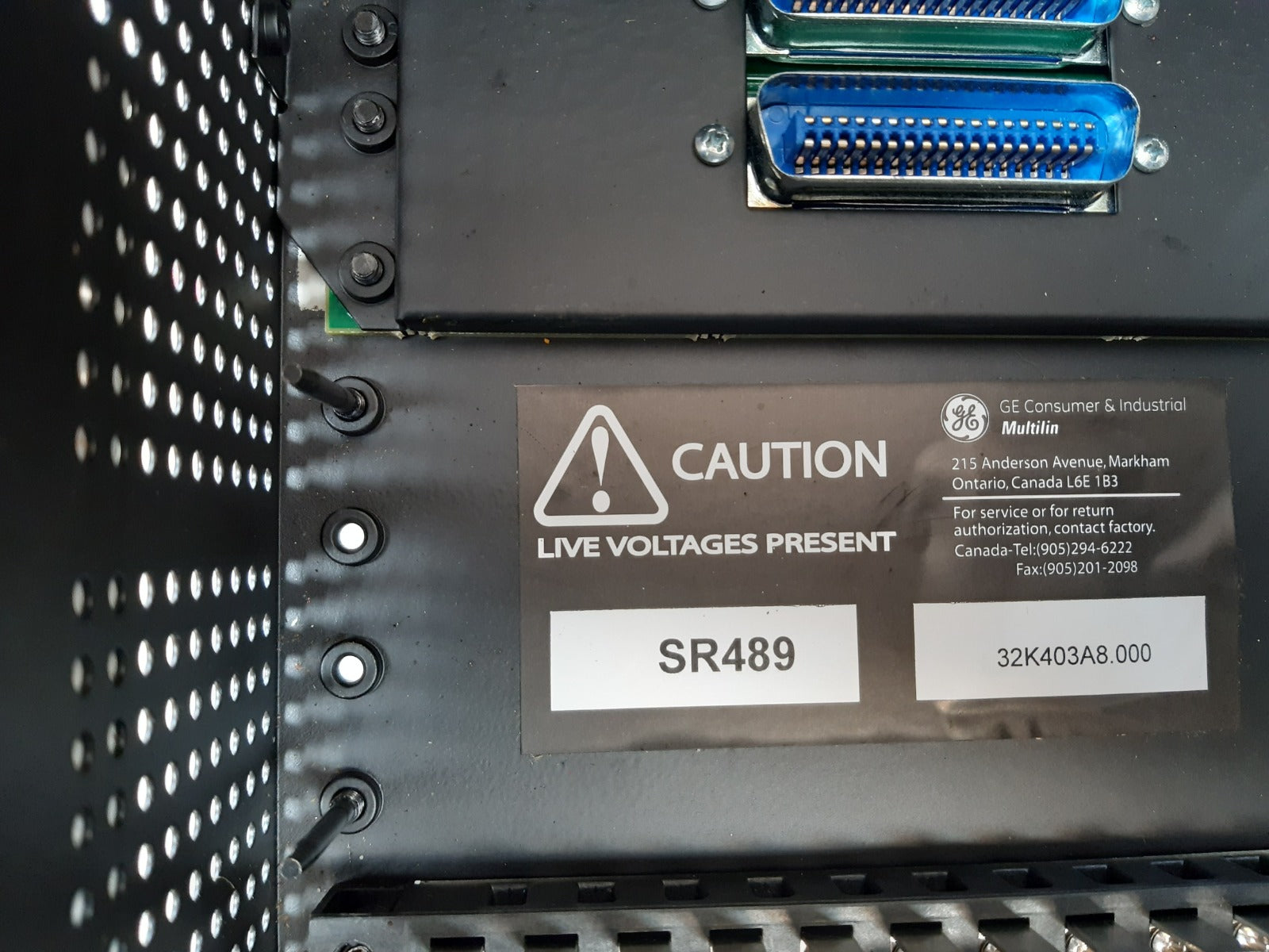 Ge multilin 489-p5-hi-a20-e generator management relay – Aeliya Marine ...