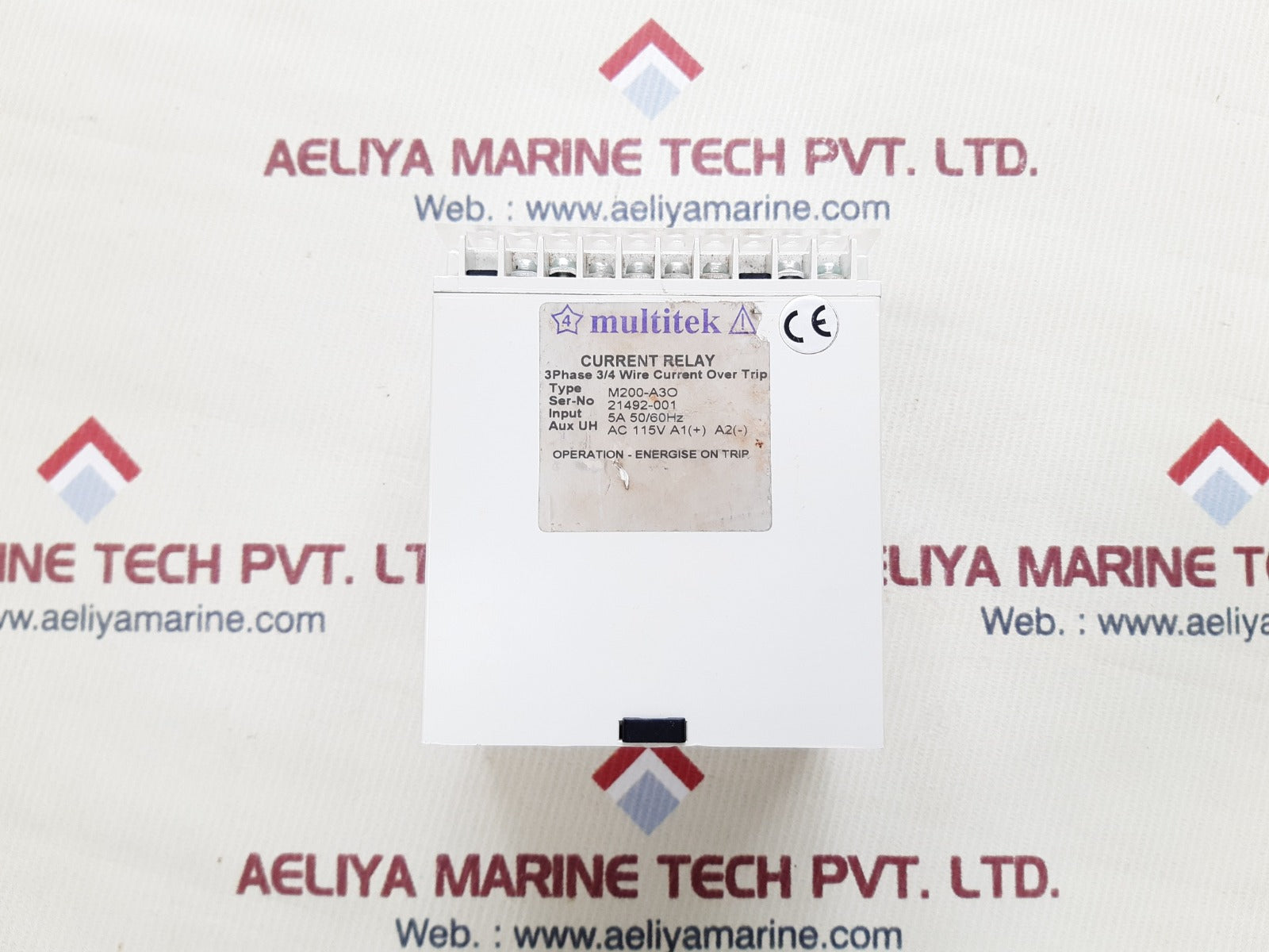 Multitek m200-a3o 3phase current relay – Aeliya Marine Tech