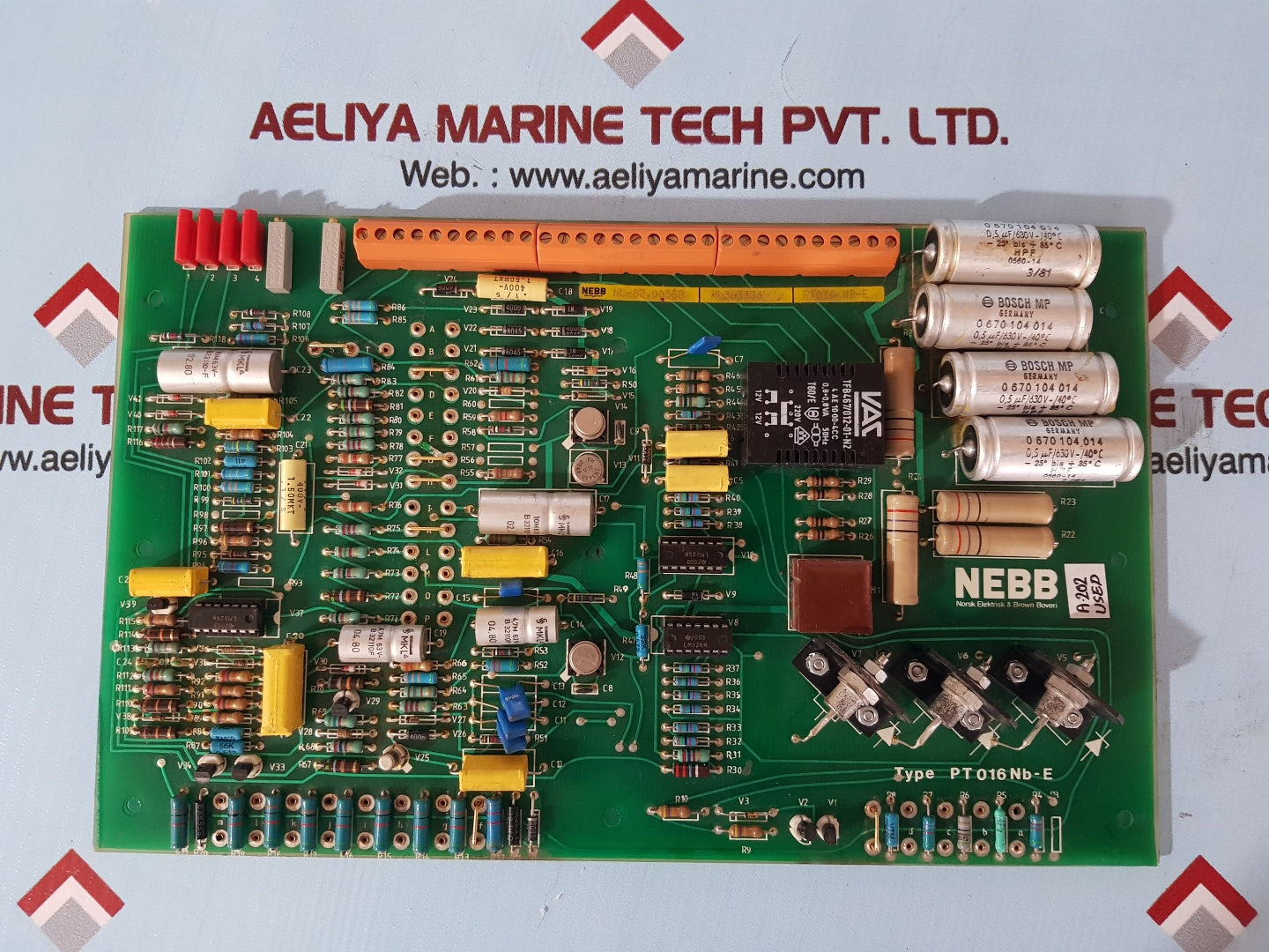 Nebb pt 016 nb-e avr card – Aeliya Marine Tech