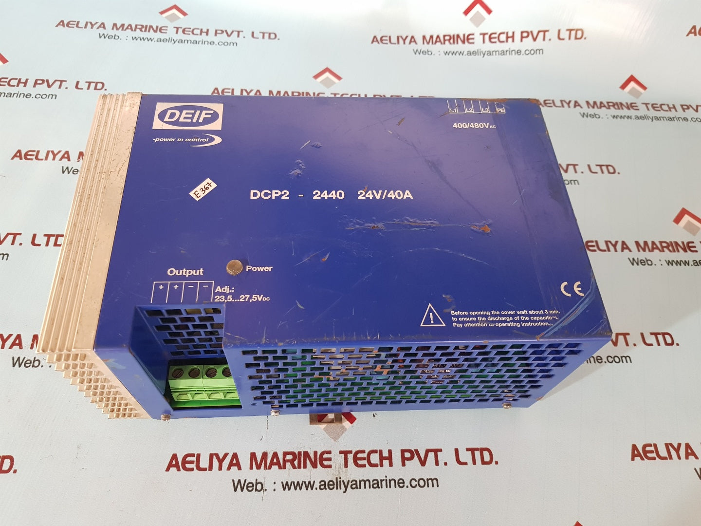 Deif dcp2-2440 24v/40a battery charger dc power supply – Aeliya Marine Tech