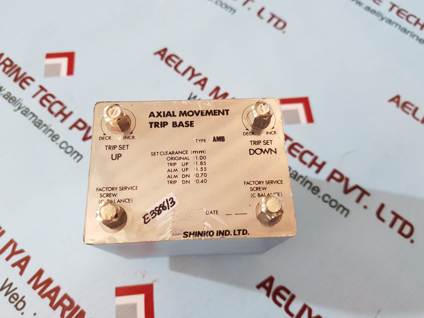 Shinko amb axial movement trip base – Aeliya Marine Tech®