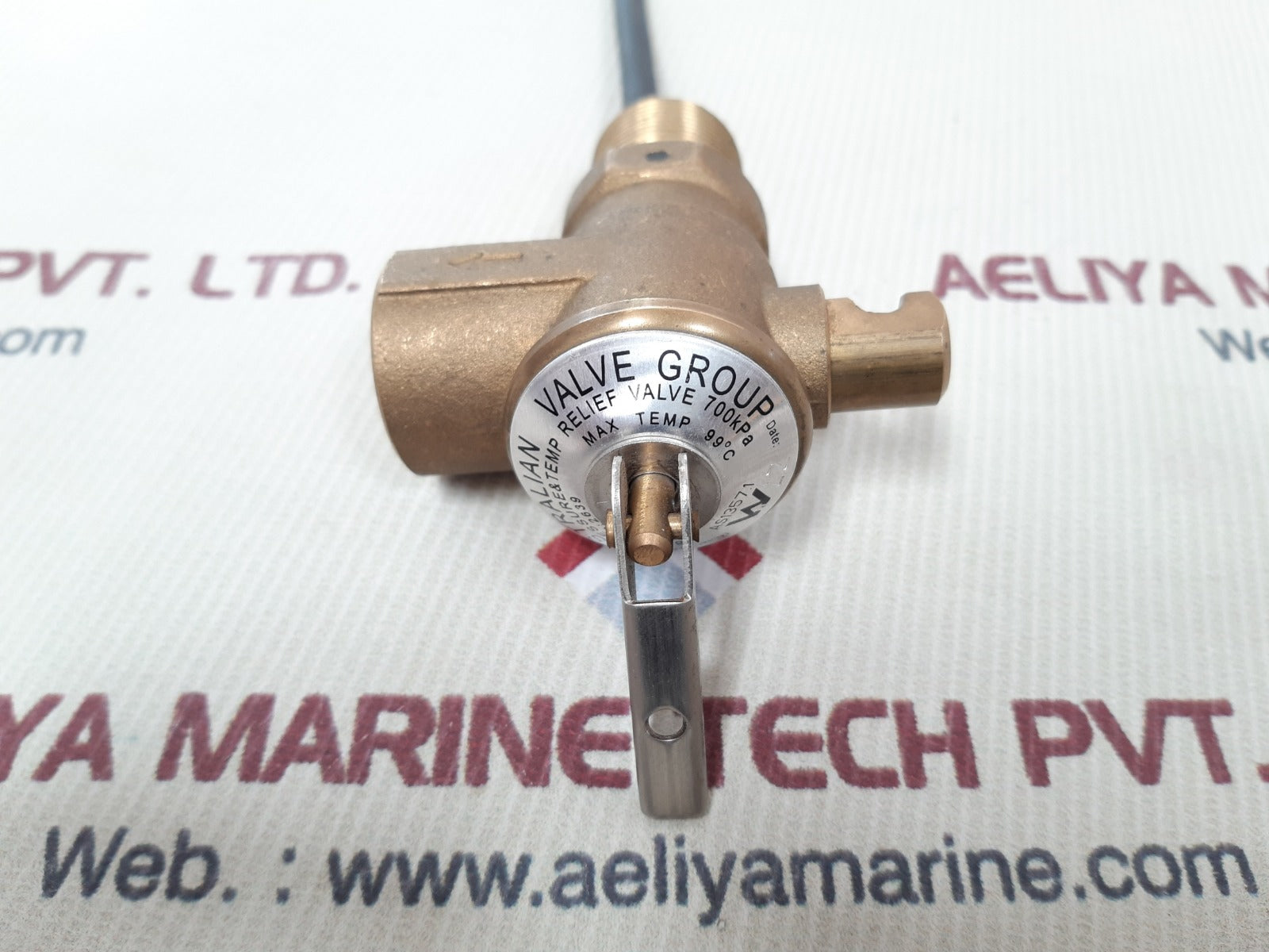 Avg ptr20 pressure & temp relief valve – Aeliya Marine Tech®