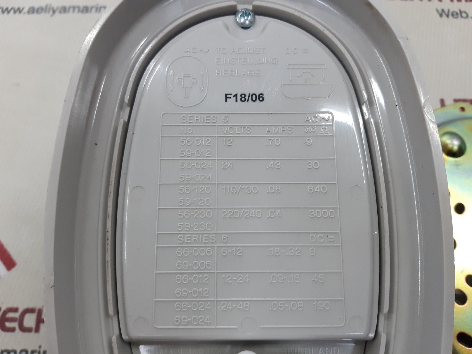 Friedland series 5 alarm bell – Aeliya Marine Tech