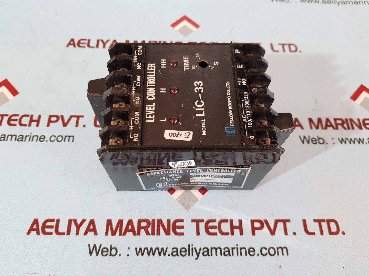 Fellow kogyo lic-33 capacitance level controller – Aeliya Marine Tech®