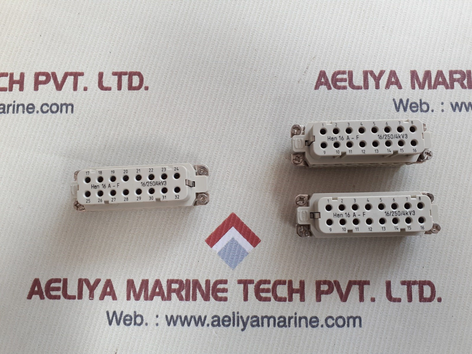 Harting han 16 a-f-s connector – Aeliya Marine Tech