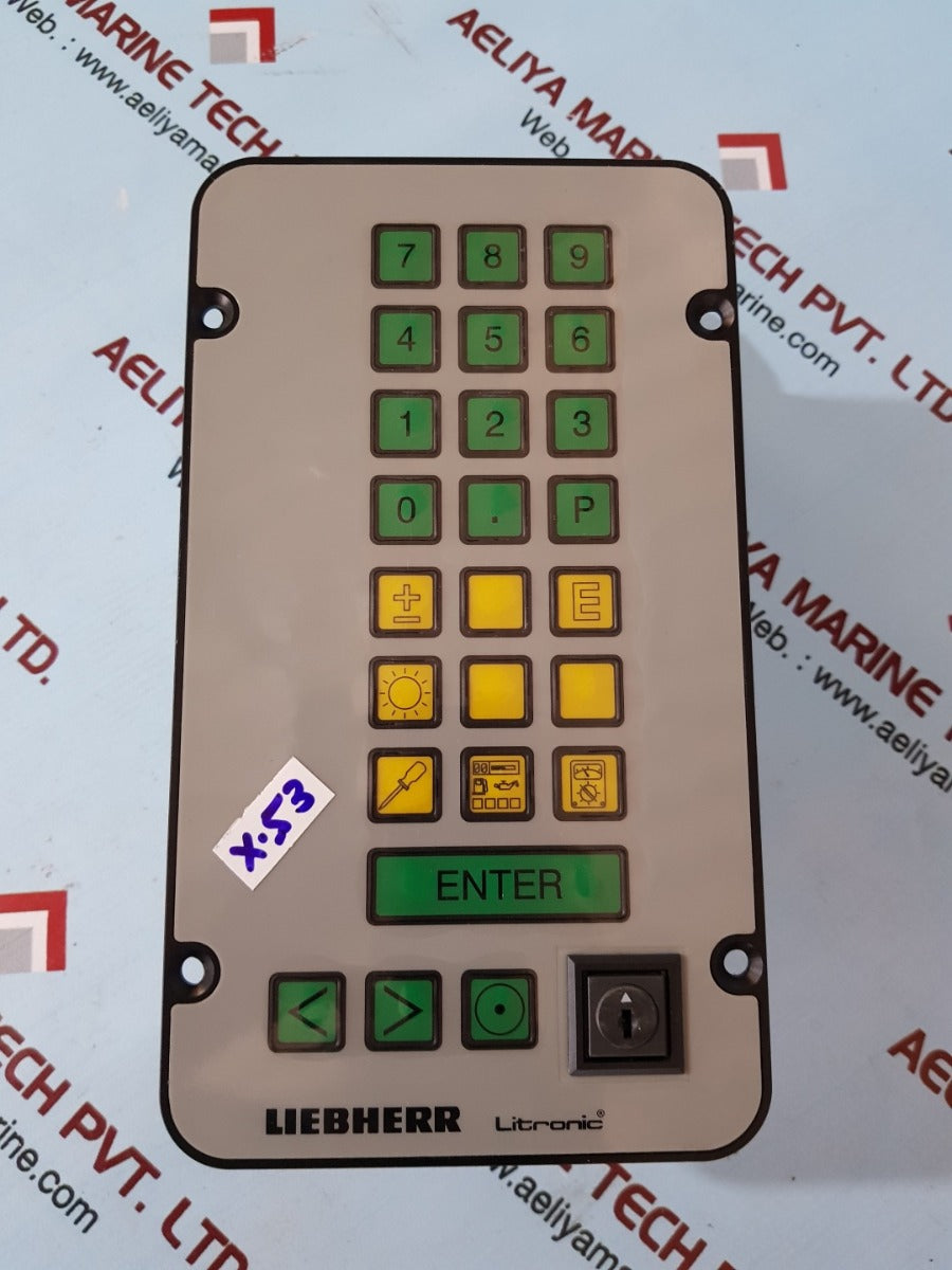 Liebherr litronic 917529414 keyboard lcd-monitor – Aeliya Marine Tech