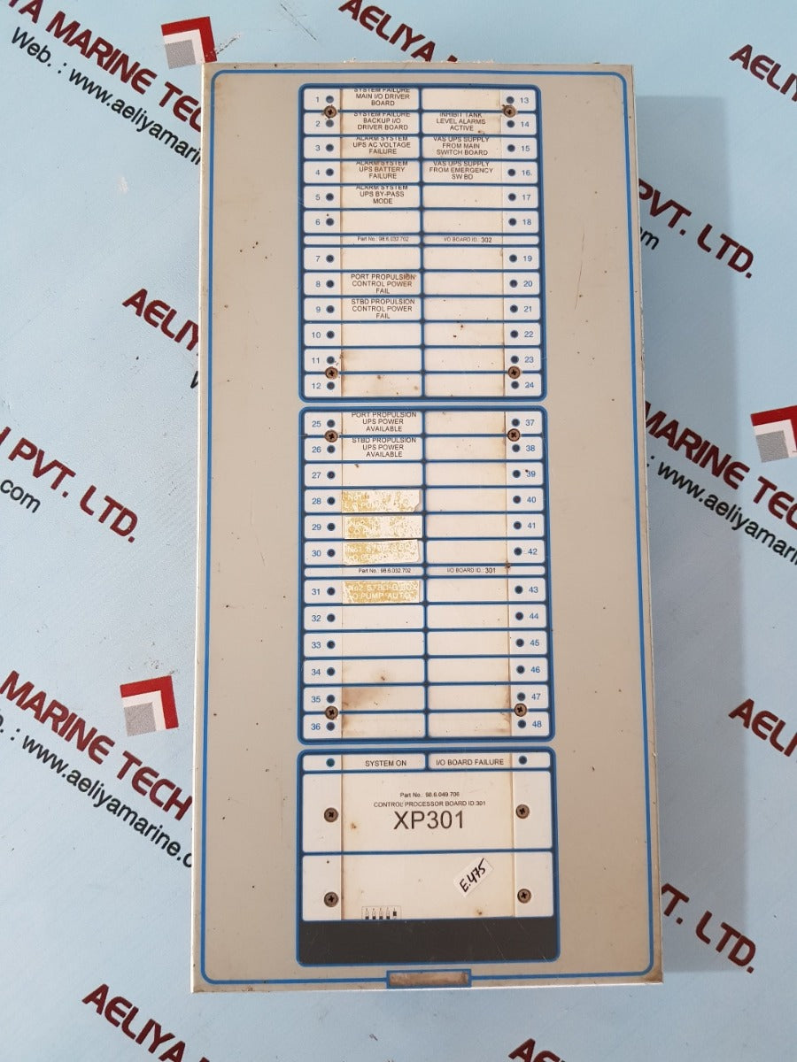 Praxis 98.6.049.706 i/o processor module xp301 – Aeliya Marine Tech
