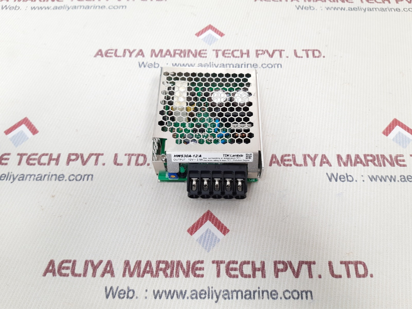 Tdk-lambda hws30a-12/a power supply – Aeliya Marine Tech