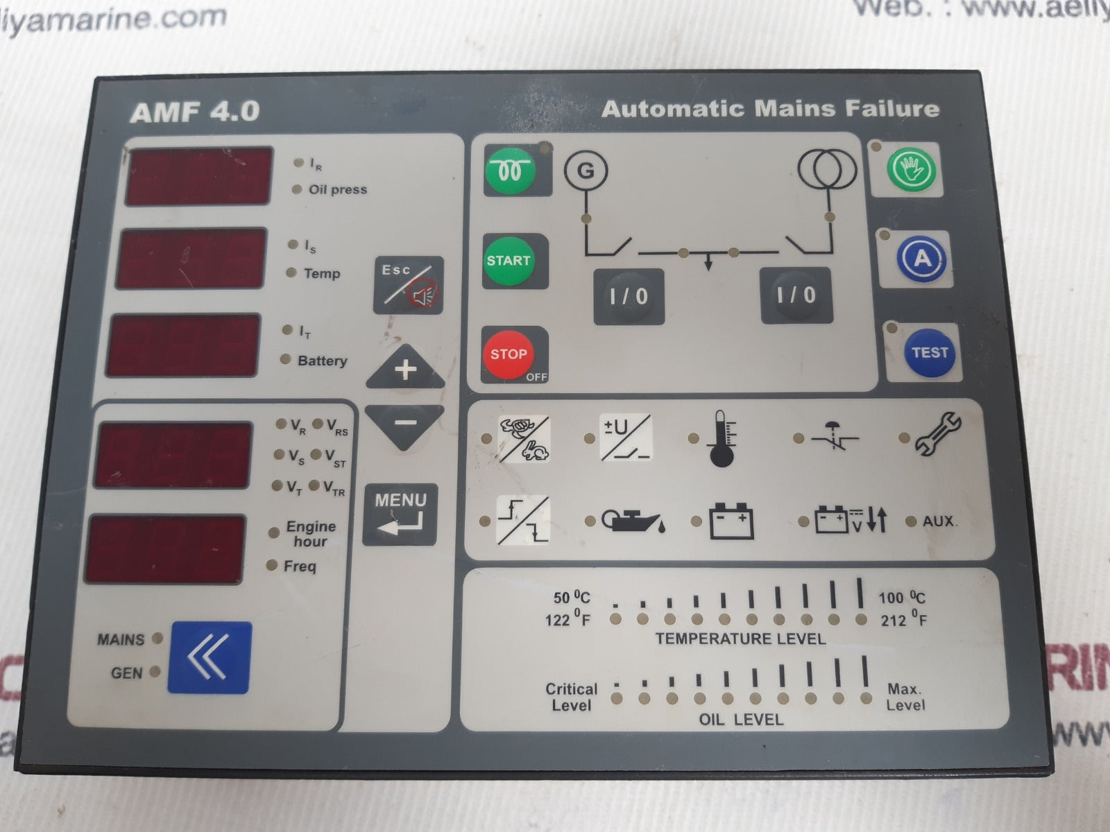 Amf 4.0 automatic mains failure – Aeliya Marine Tech®