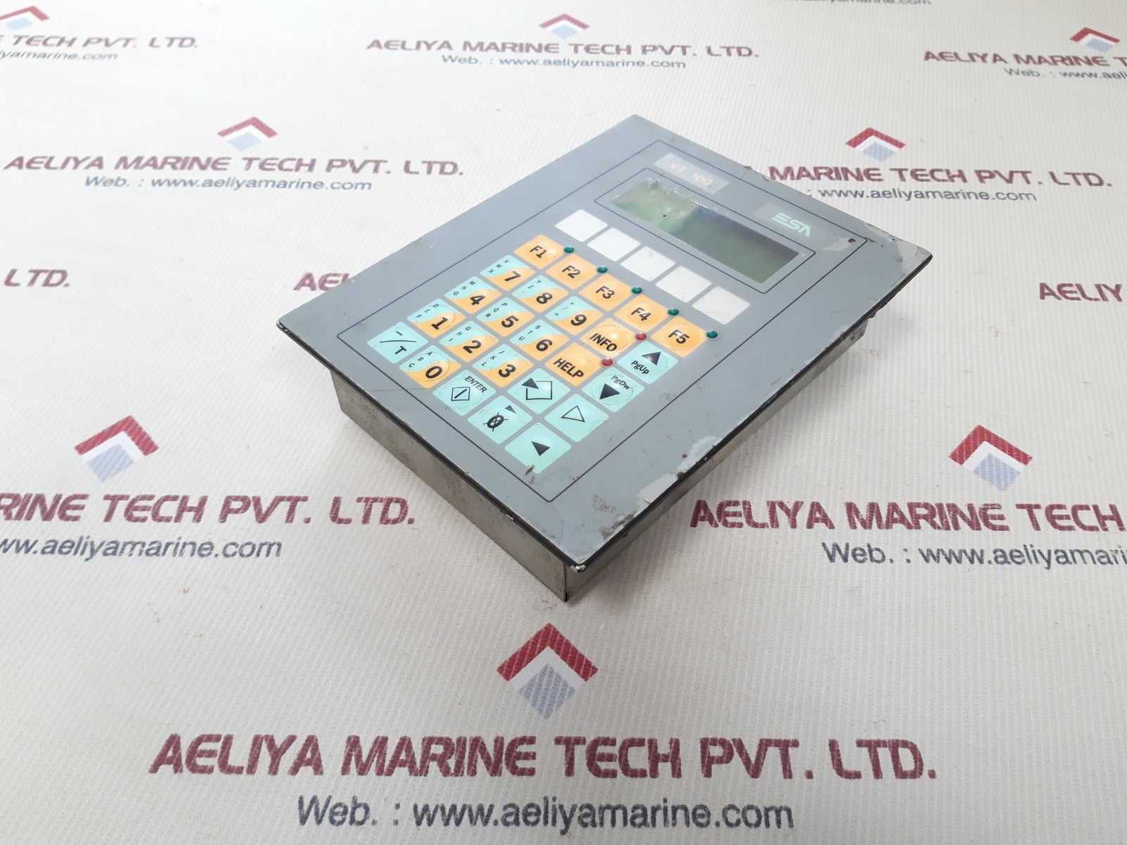 Esa vt 100 operator panel – Aeliya Marine Tech